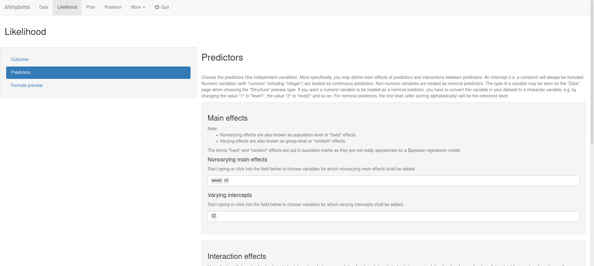 Get started • shinybrms